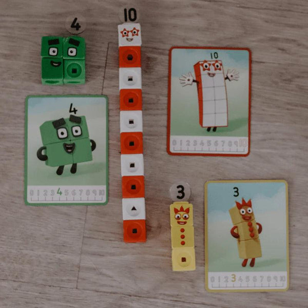 Mathlink Cubes Numberblocks Set 1-10 - The Curated Parcel